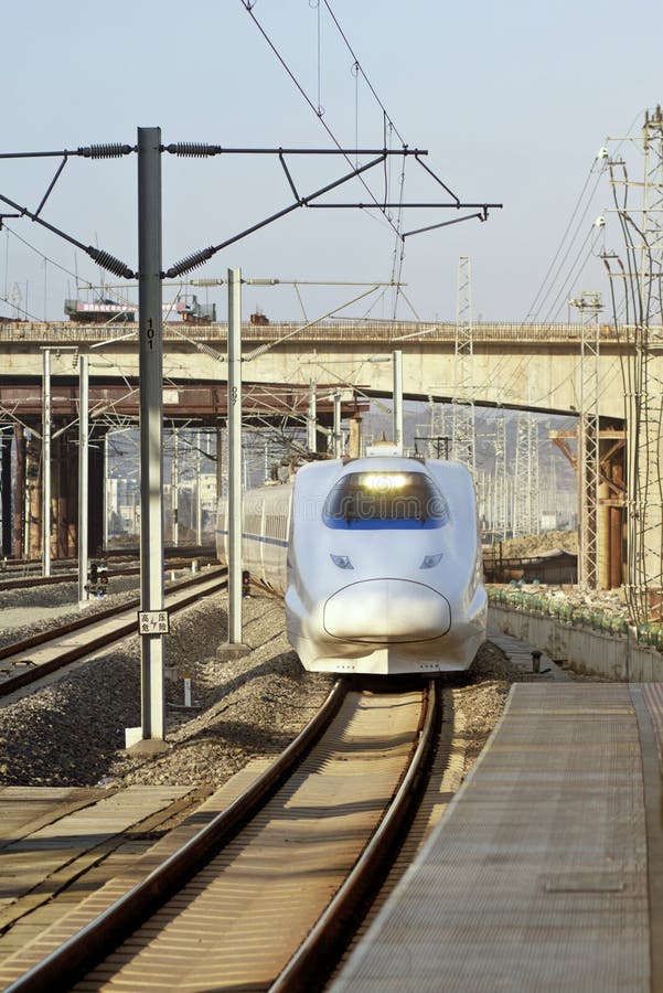 China High Speed Train stock photo. Image of track, passenger - 17914314
