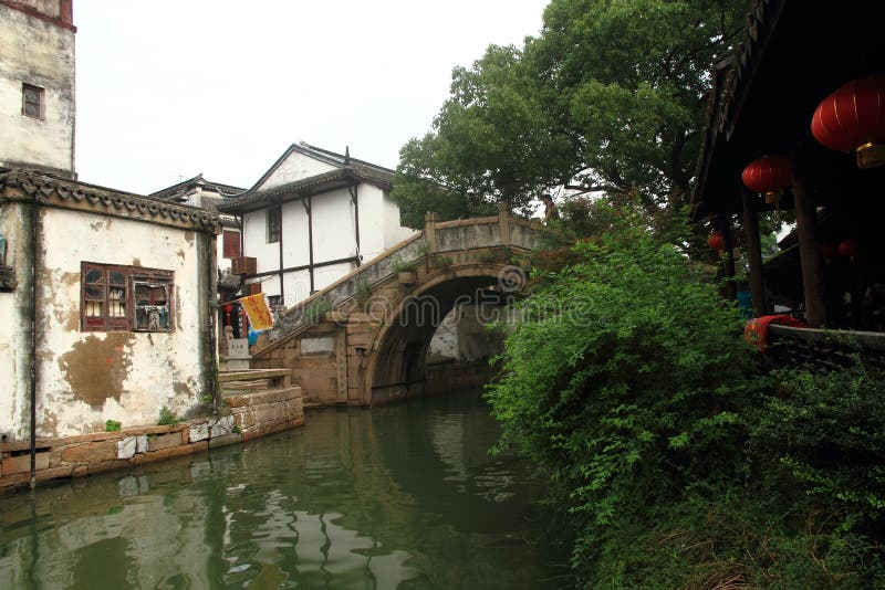 China, Jinxi-Wasser-Dorf redaktionelles bild. Bild von porzellan - 57220875