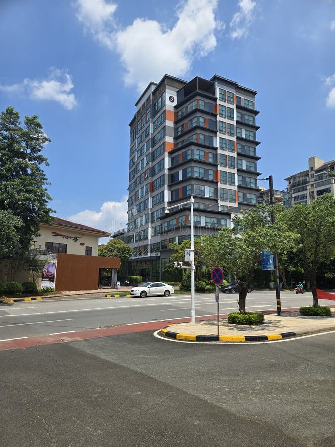 China July 4 2025: a Hotel Building at Huizhou Editorial Stock Image ...