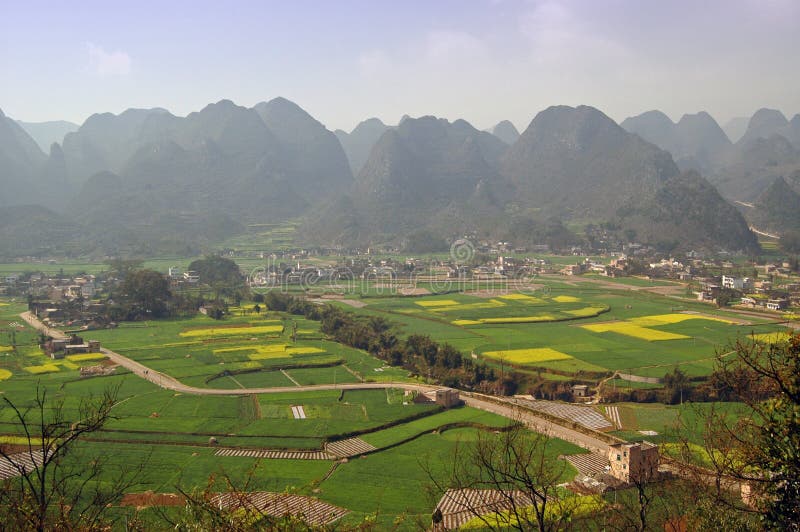 China landscapes stock image. Image of farming, water - 9237963