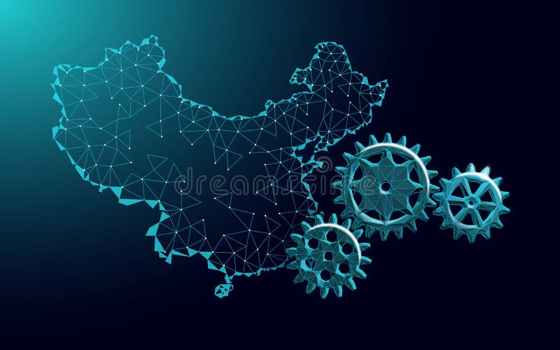 China Map Business Statistics Chart Growing Graphs. Blue Light Glowing ... China Map Business Statistics Chart Growing Graphs. Blue Light Glowing ...