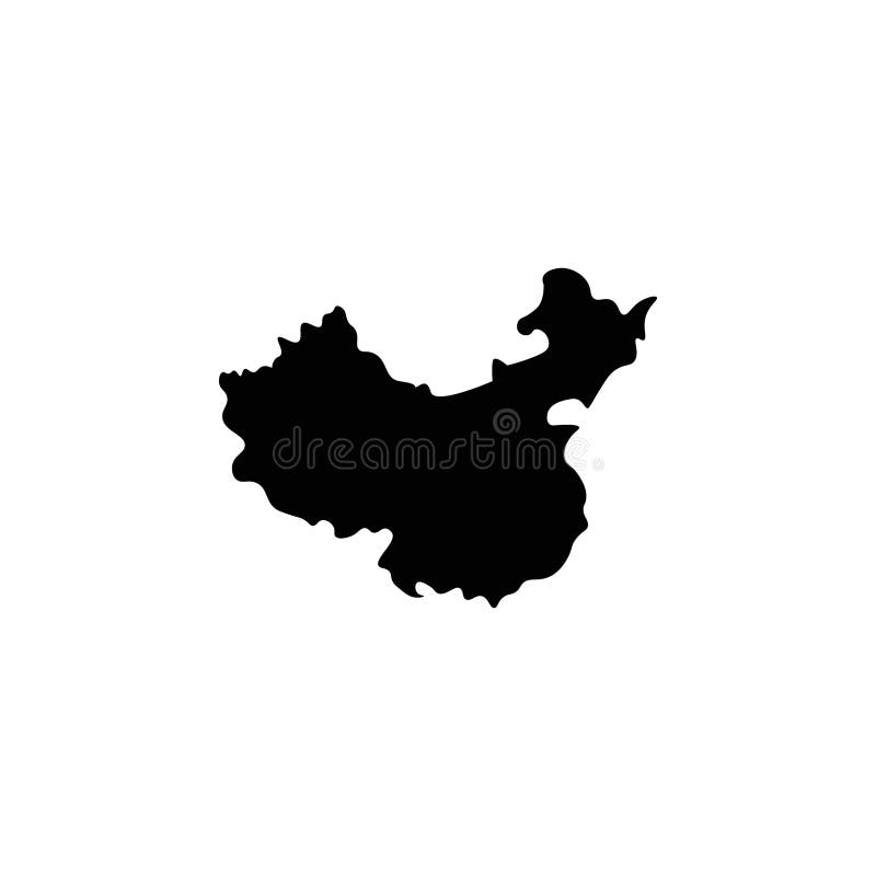 China Map Icon Web Design in Vector Stock Vector - Illustration of ...