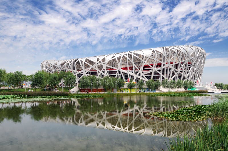 China National Olympic Stadium * Editorial Photo - Image of football ...