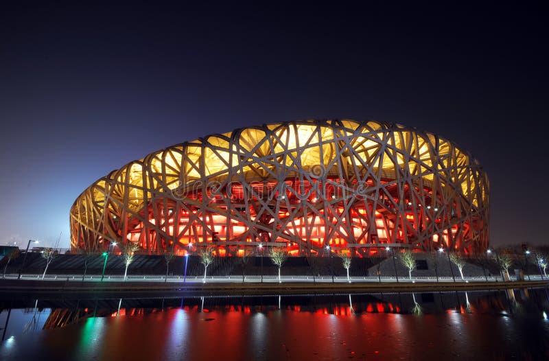 China National Olympic Stadium * Editorial Photo - Image of football ...