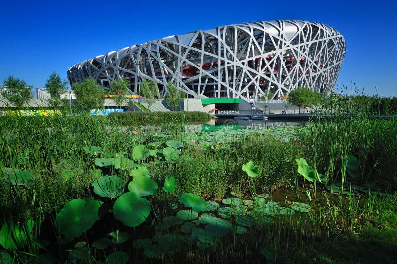 China National Stadium in Beijing Editorial Image - Image of china ...
