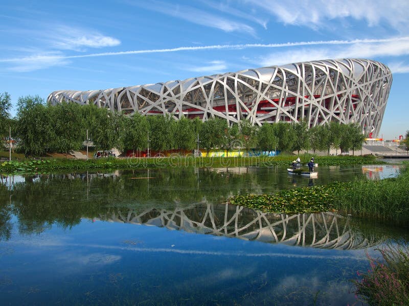 China National Stadium in Beijing Editorial Image - Image of nest ...