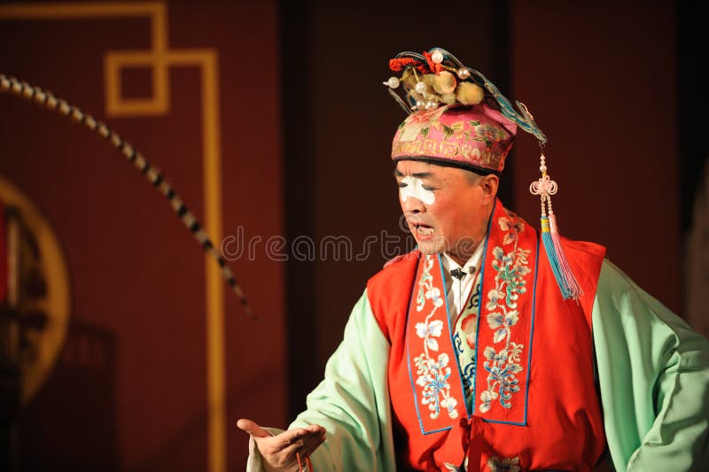 China opera clown stock photo. Image of pattern, male - 13800750