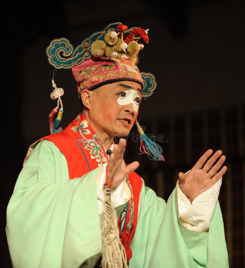 China opera clown stock image. Image of historical, occult - 13800805