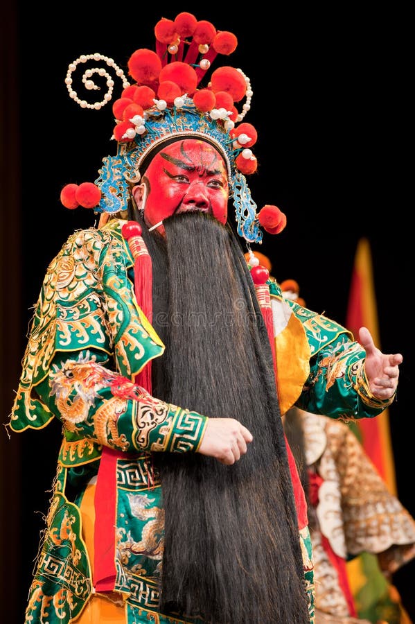 China opera man red face stock photo. Image of historical - 14693360