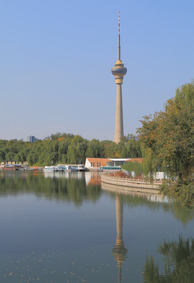 China Oriental Television Tower Beijing Editorial Image - Image of ...