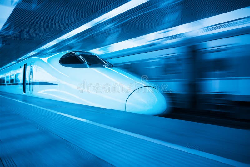 China Railway Highspeed Train Stock Image - Image of move, bullet: 30133687