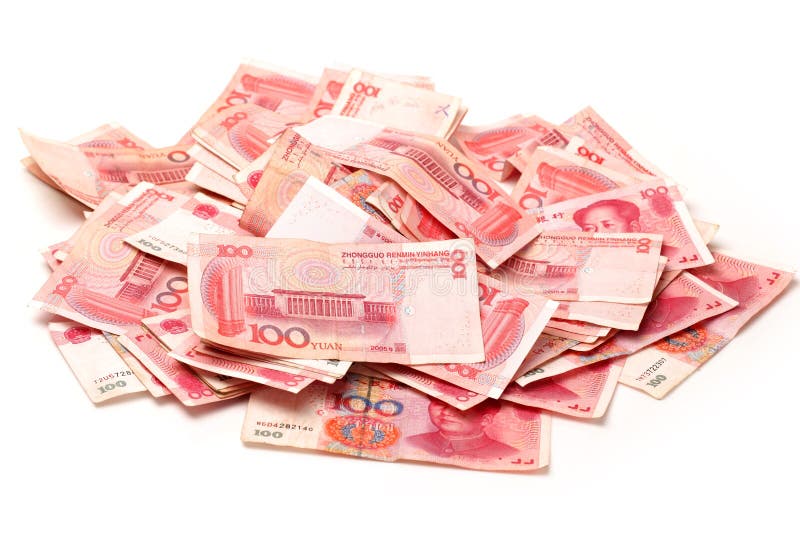 100 Yuan Renminbi stock image. Image of lots, renminbi - 3790859