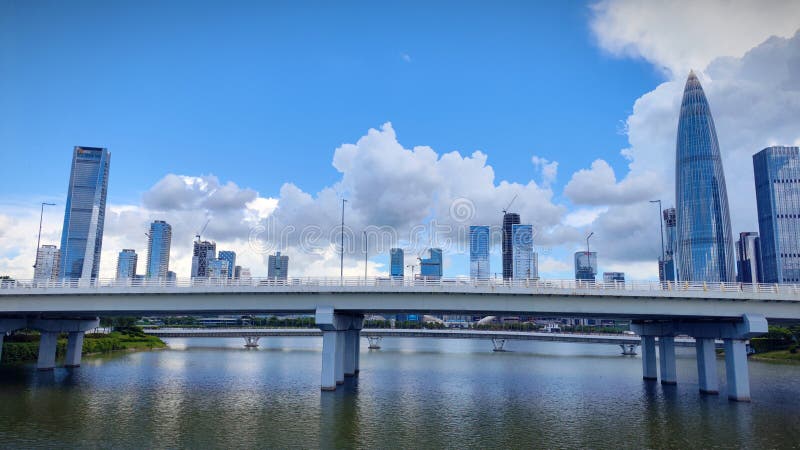 The China Resources Tower, Also Known As the Spring Bamboo Building, in ...