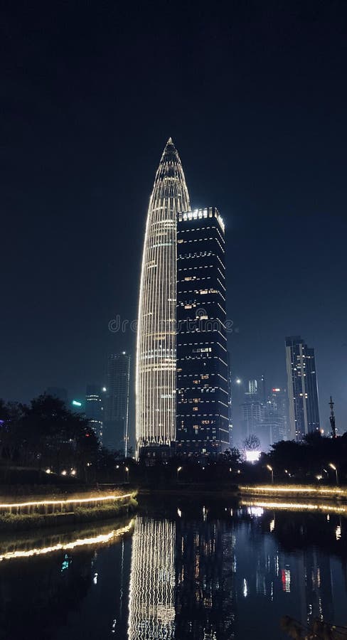 China Resources Tower editorial stock image. Image of building - 206523609