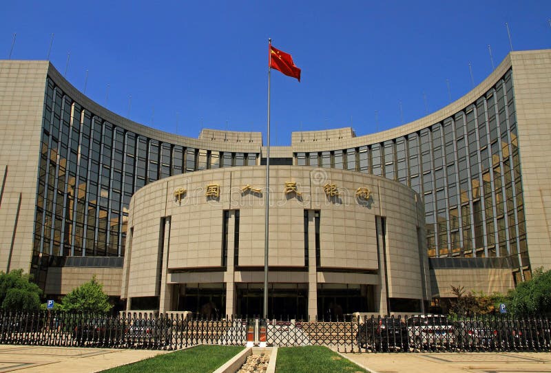 China s Central Bank editorial image. Image of finance - 25105500