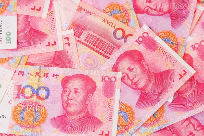 China s currency, the yuan stock illustration. Illustration of wealth ...