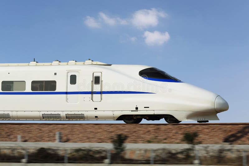 China s high-speed train stock image. Image of fast, train - 28167883