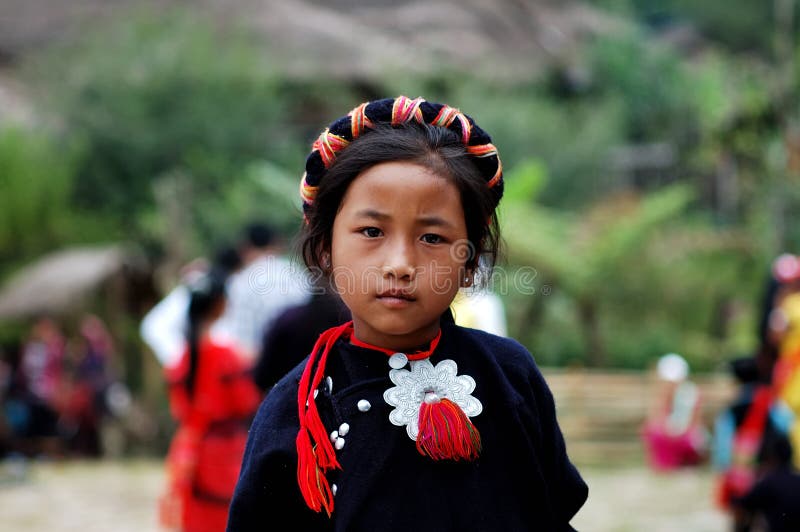 China S Last Primitive Tribes - Wa Editorial Stock Photo - Image of ...