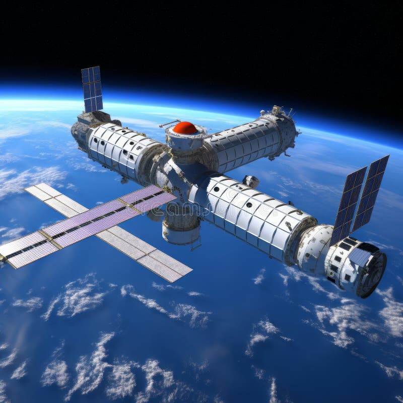 China Space Station Stock Illustrations – 267 China Space Station Stock ...