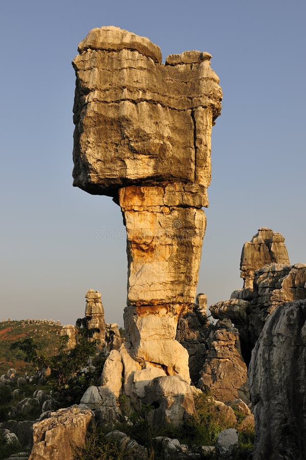 China s Stone Forest stock image. Image of landscape, asia - 9806437
