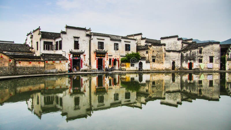 China S Triditional Architecture in Anhui Province Stock Photo - Image ...