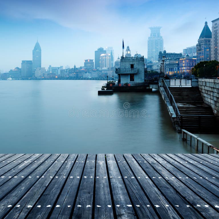 Shanghai Bund Embankment Modern City China Stock Photos - Free ...