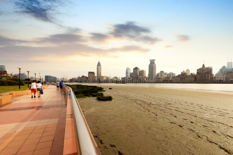 China Shanghai the Bund stock photo. Image of orient - 34471884