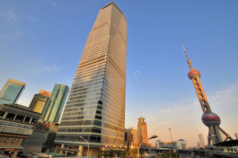 China Shanghai City Development Editorial Stock Image - Image of ...