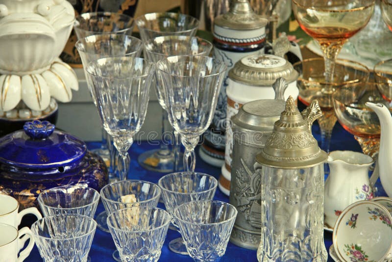 China shop stock image. Image of retro, wine, glass, china - 27780805