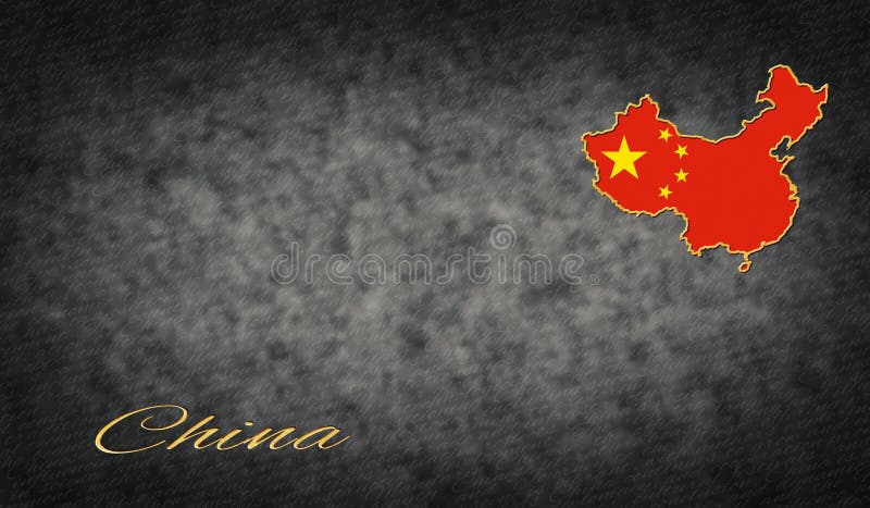 China Symbols, Map of China Stock Image - Image of crafts, symbol ...