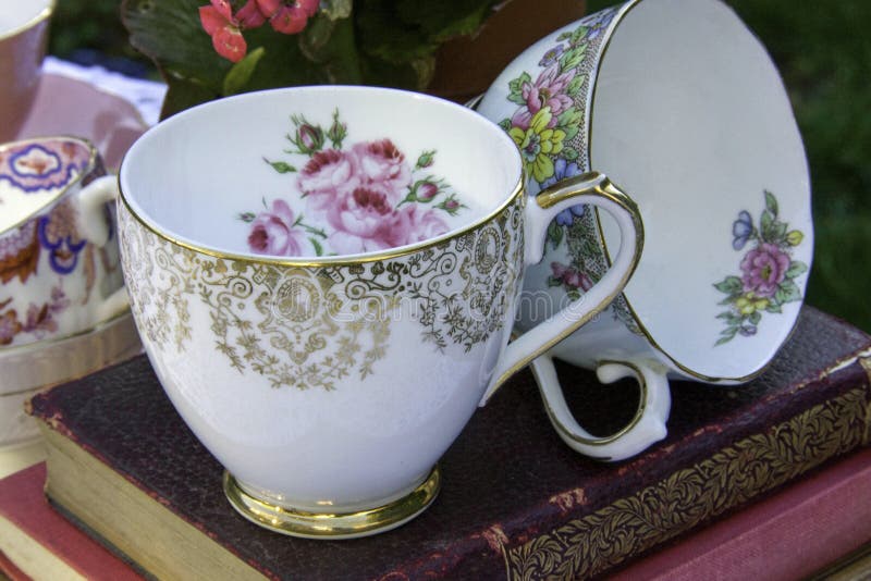 274 Fashioned Floral Crockery Stock Photos - Free & Royalty-Free Stock ...