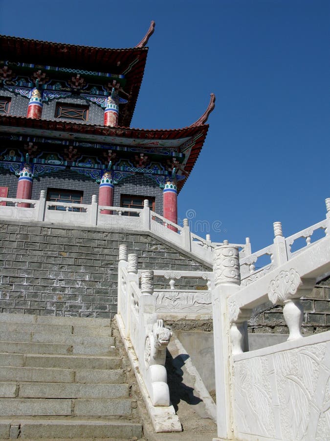 China Temple Railings Picture. Image: 4814397