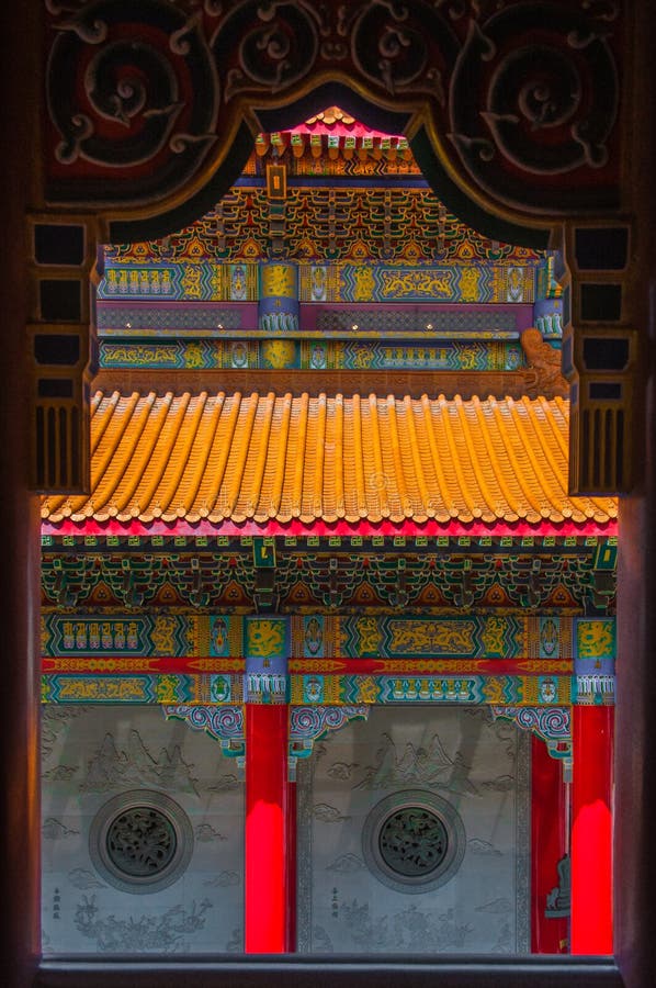 China temple stock image. Image of bangkok, dynasty, hall - 85313861