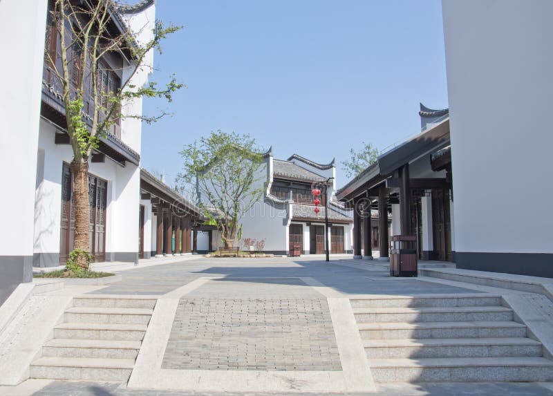 China traditional town stock image. Image of historical - 57613145