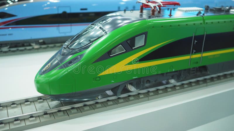 China Train Model High Speed Stock Image - Image of railway, people ...