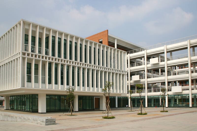 University campus building stock image. Image of architecture - 2895333