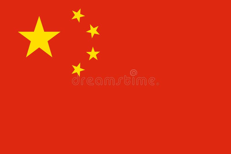 The flag Beijing Skyline stock illustration. Illustration of design ...