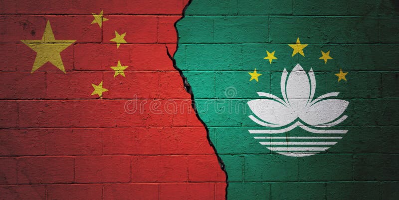 China vs Macao stock illustration. Illustration of global - 311196539
