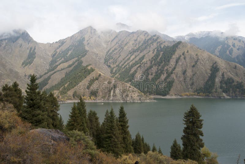 China Xinjiang Tianshan Tianchi Stock Image - Image of county, tianchi ...