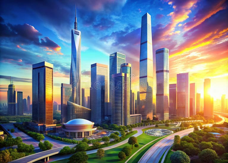 Chinas Economic Ascent a 3D Vision of Modern Urban Development and ...