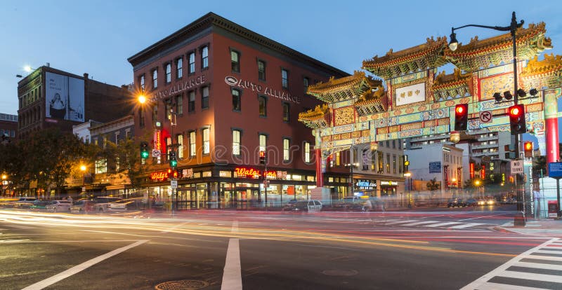 Chinatown - Washington DC editorial photo. Image of chinese - 33363486