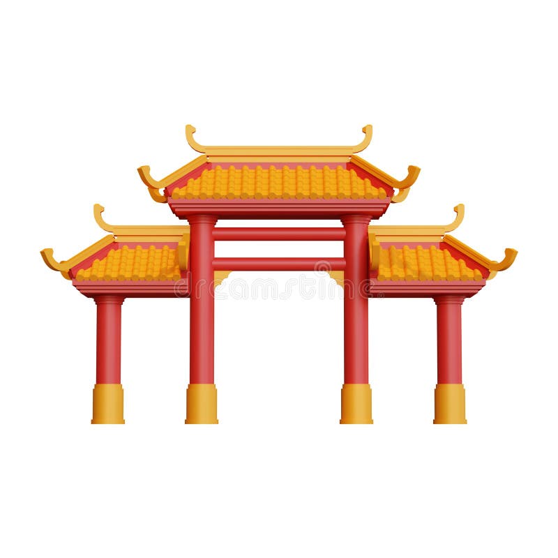 Chinatown Gate Stock Illustrations – 288 Chinatown Gate Stock ...