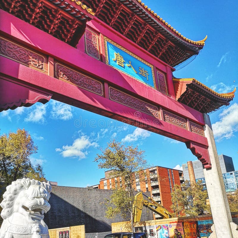 Chinatown, Montreal editorial image. Image of explore - 132503670