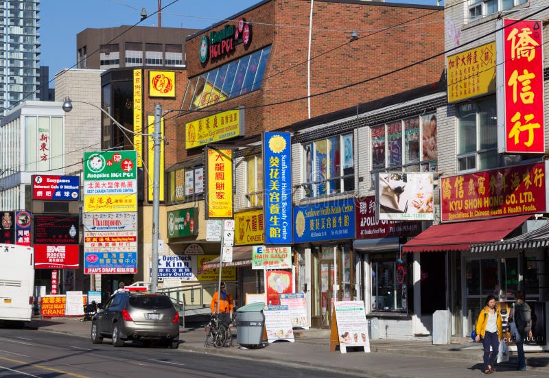 Chinatown toronto redaktionell arkivfoto. Bild av bild - 44468968