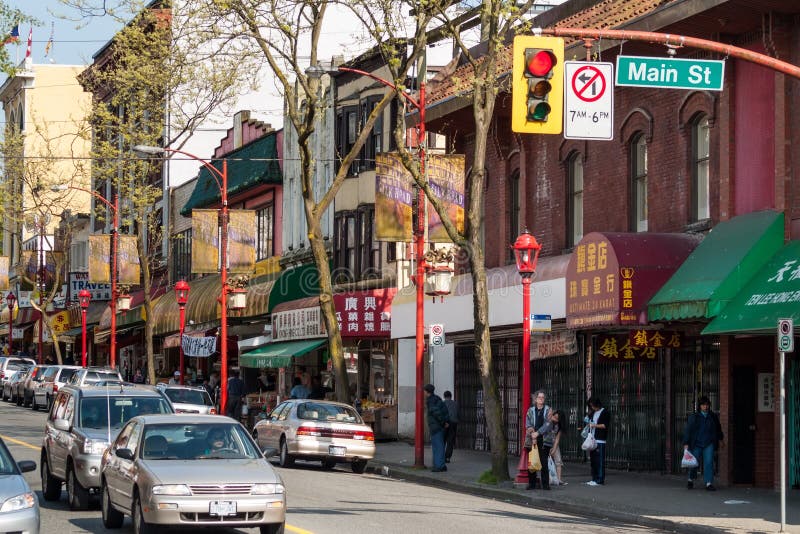 Chinatown in Vancouver, Canada Editorial Photography - Image of ...