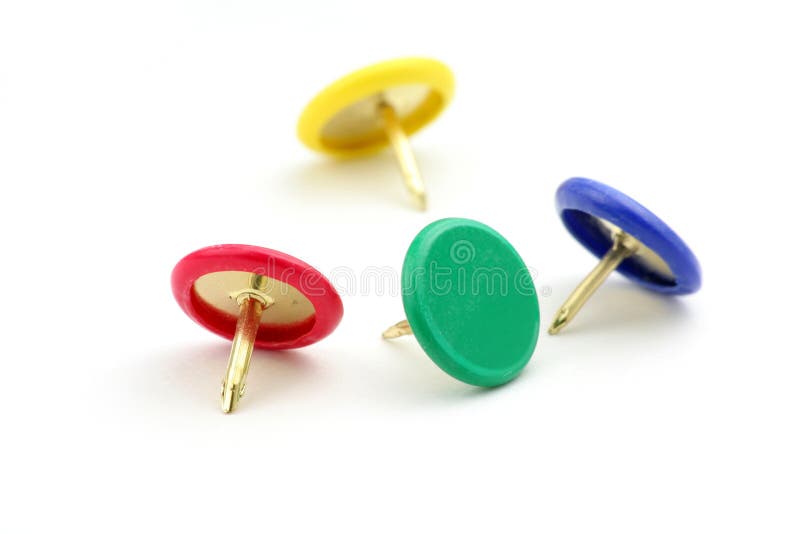 Chincheta foto de archivo. Imagen de tachuela, empuje - 1656406