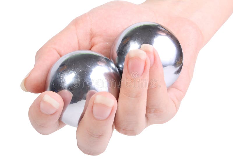 Chinese Balls for Relaxation of Spirit and Body Stock Image - Image of ...