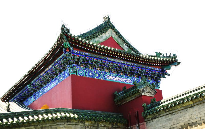 Chinese ancient Building stock image. Image of modern - 6244309