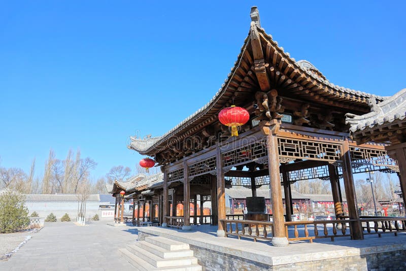 Chinese ancient building stock image. Image of buildigns - 108484447