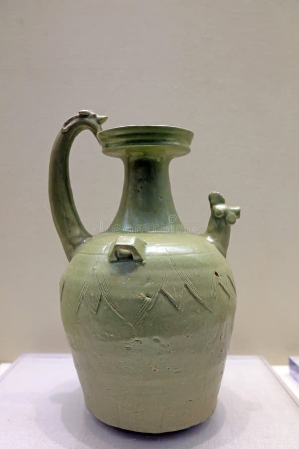 Chinese Ancient Ceramic Ware Editorial Stock Image - Image of unearthed ...